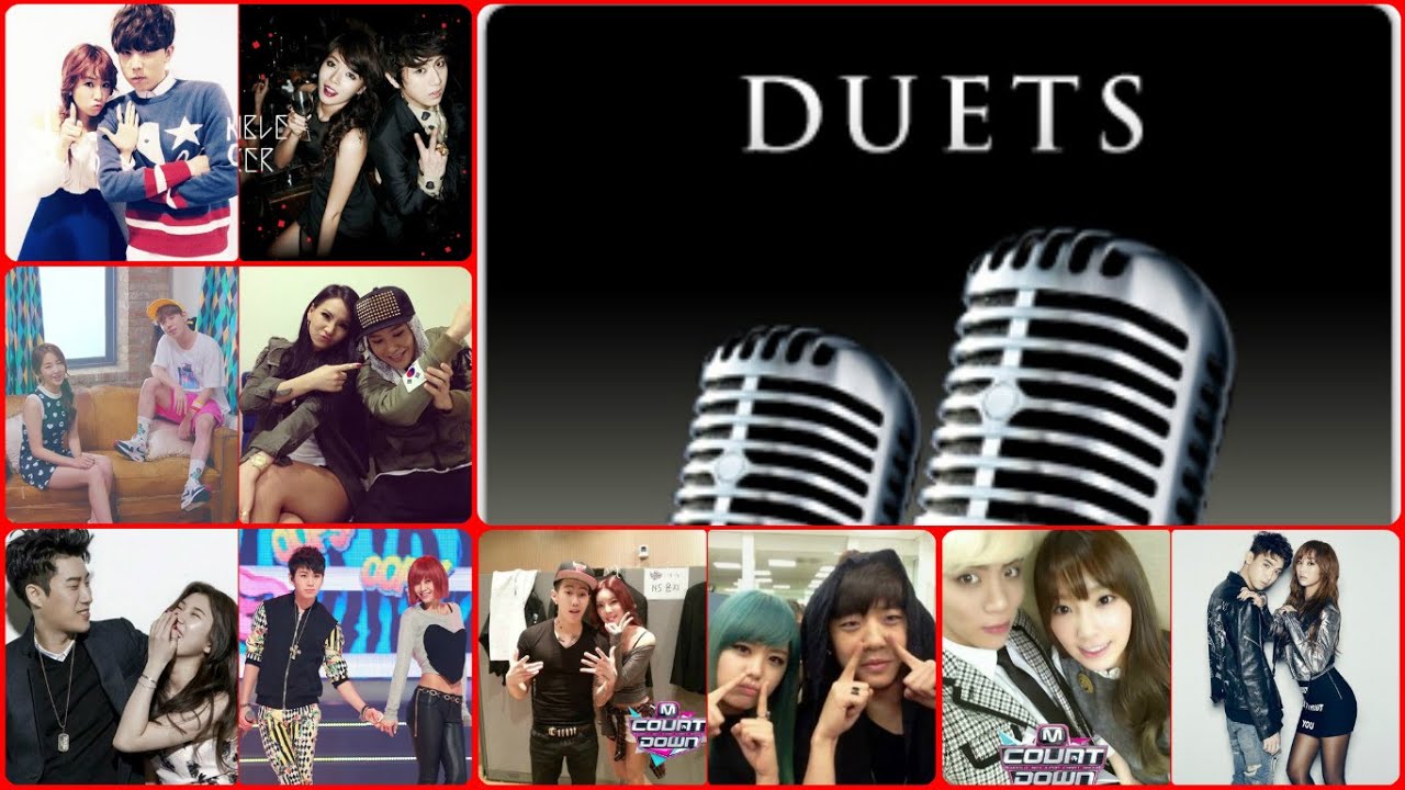Top 10 Guy & Girl K pop Duets - YouTube