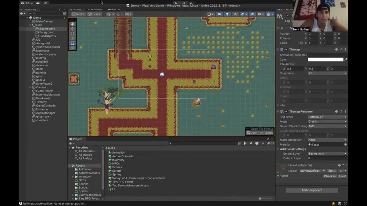 2D Top Down Unity Video Game - YouTube