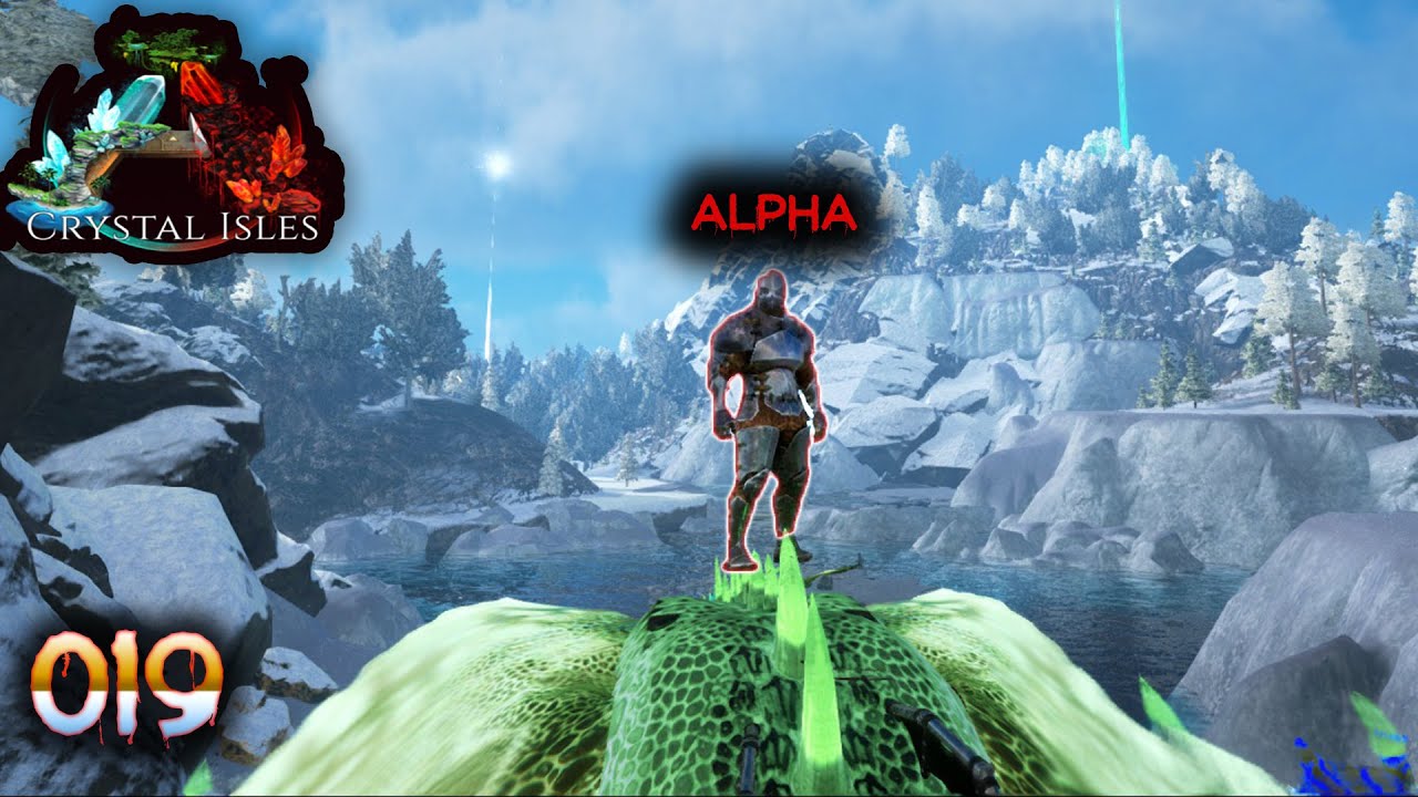 ALPHA Tribe am Start | ARK Crystal Isles #019 - YouTube