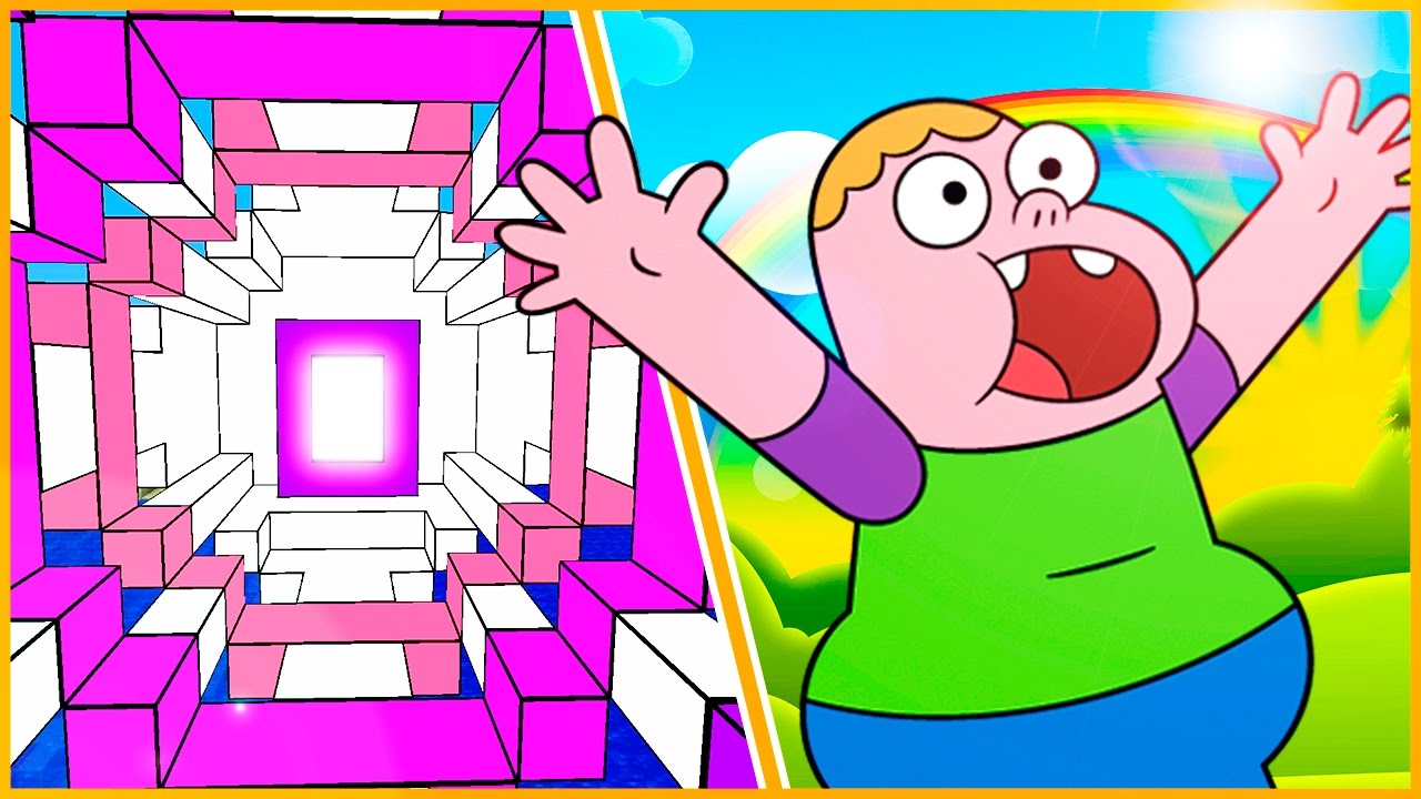 Como HACER un PORTAL a la DIMENSION de CLARENCE - MINECRAFT - YouTube