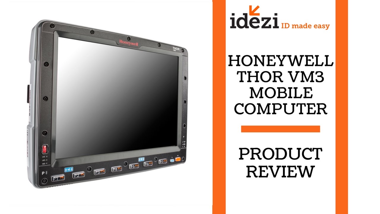 Honeywell Thor VM3 - Mobile Computer - Idezi "ID Made Easy" - YouTube