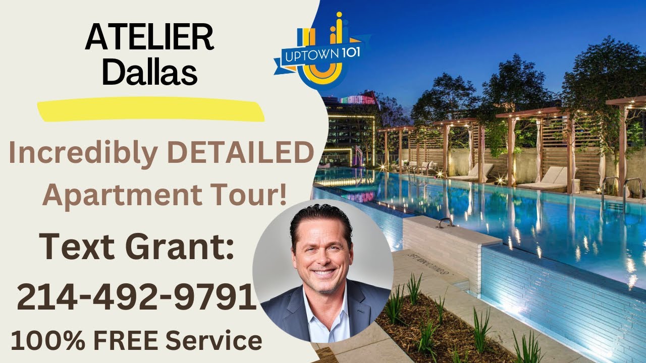 Atelier | Dallas TX | Three Bedroom Apartment C2 - YouTube
