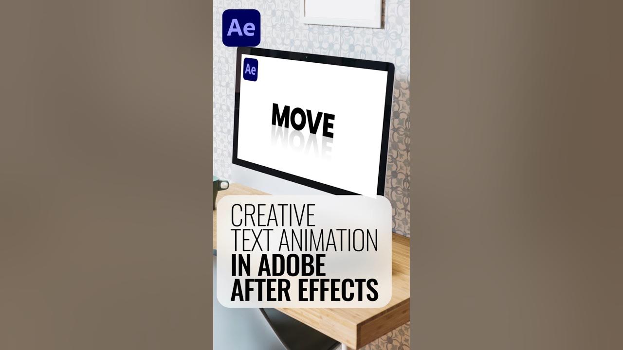 Creative Text Looping Animation In After Effects. #adobeaftereffects ...