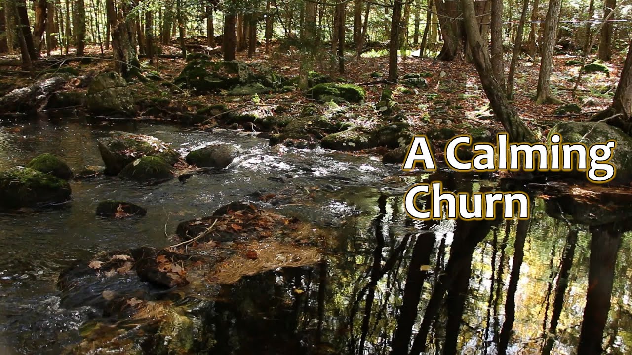 A Calming Churn - Relaxing Sleep Sounds - Running Water - 10 Hours ...