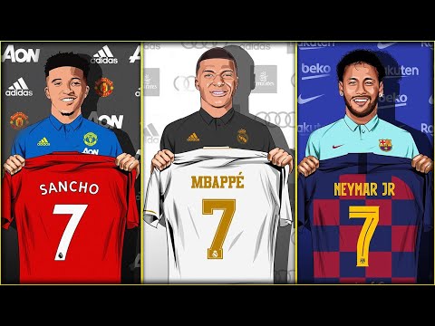 Top 10 Transfer Targets Summer 2020! Transfer News ft Mbappe Sancho Neymar