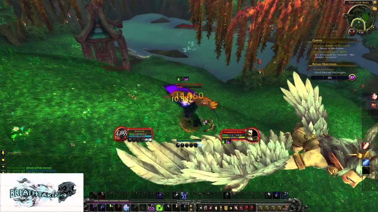 Unholy DK Gameplay Rotation Alpha Legion German - YouTube