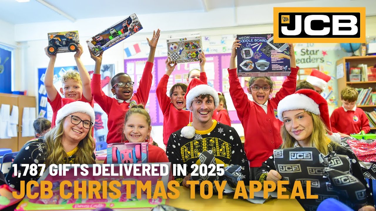 The JCB Christmas Toy Appeal 2025 - YouTube