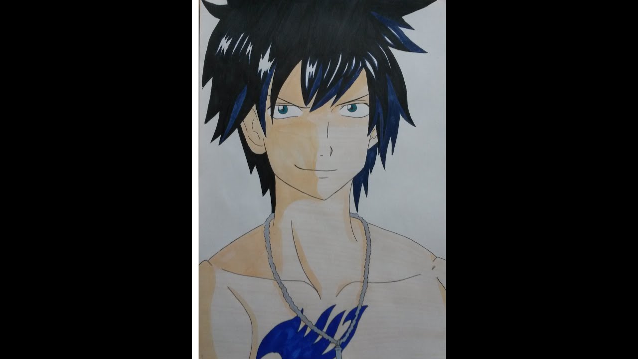 HOW TO DRAW GREY FULLBUSTER FAIRY TAIL - YouTube