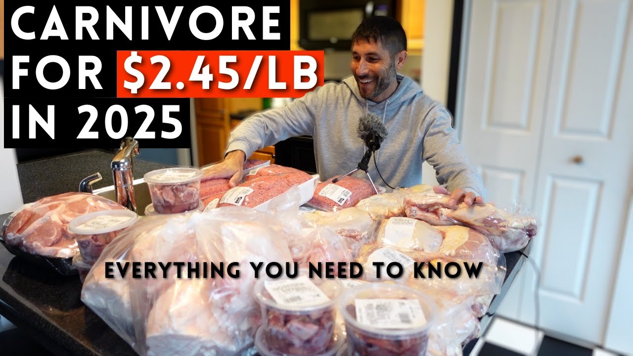 I bought 100 pounds of meat for $2.45/pound in 2025. WTF - YouTube