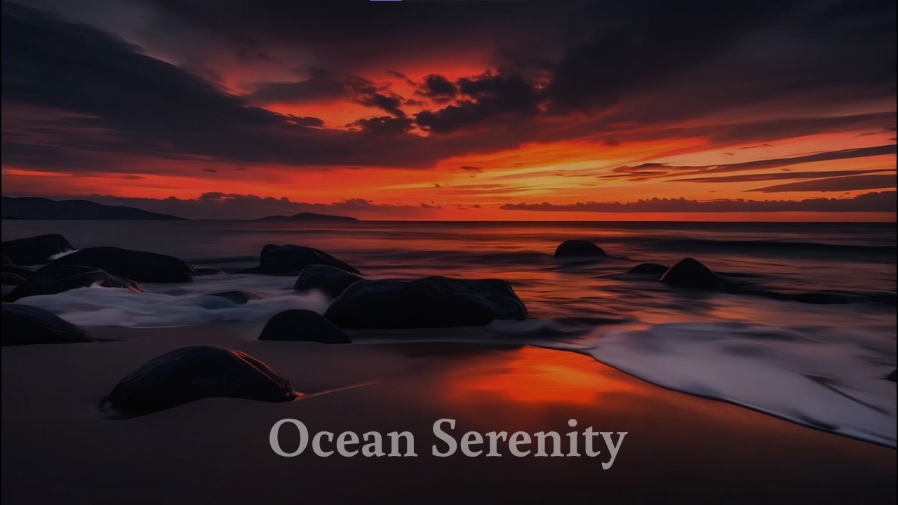 Ocean Serenity | Deep Ambient Soundscape with Waves - Relaxing ...