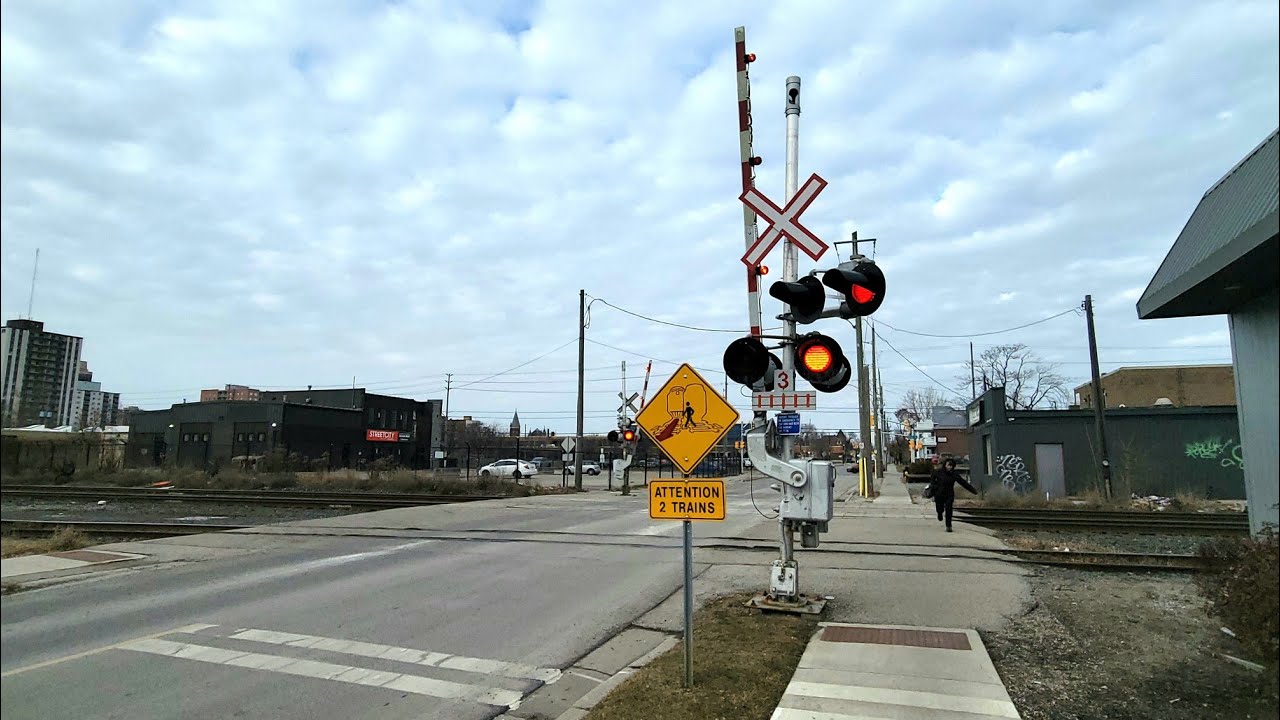 William St. #2 Railroad Crossing, London, ON - YouTube