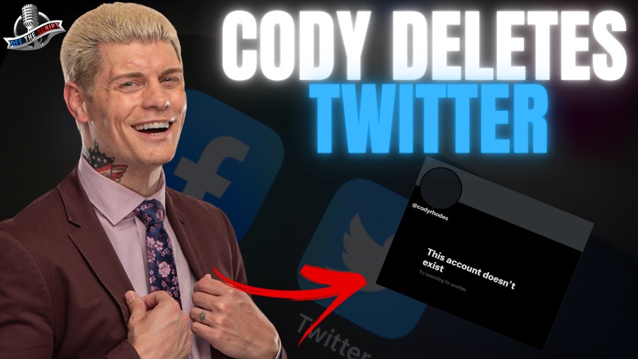 Cody Rhodes DELETES His Twitter Account, NXT 2.0 Going TV-14, Kenny ...