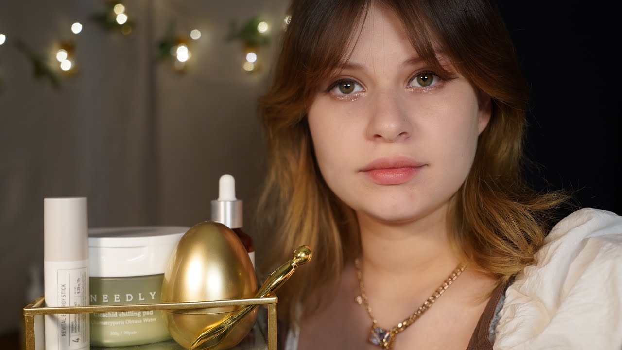 Rolplay skin care coreano ASMR cuidado de la piel 💖 - YouTube