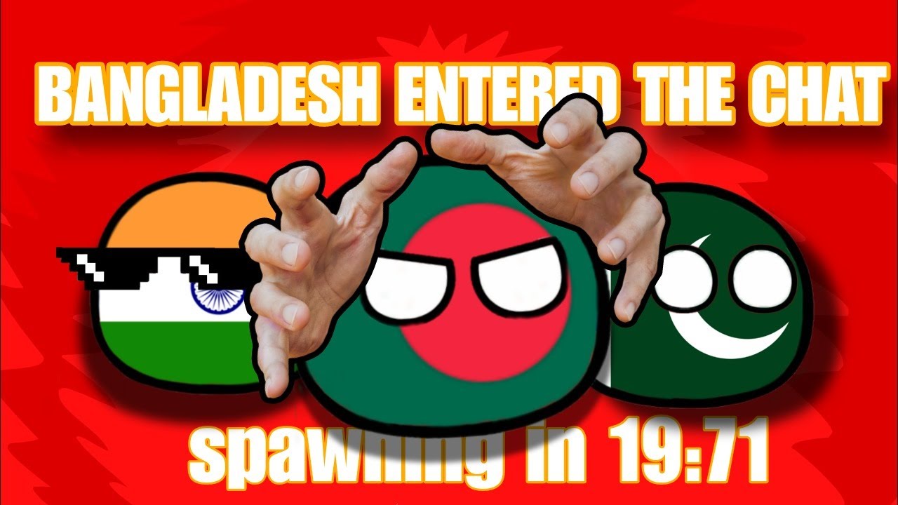 History of Bangladesh in 50 seconds Countryball - YouTube