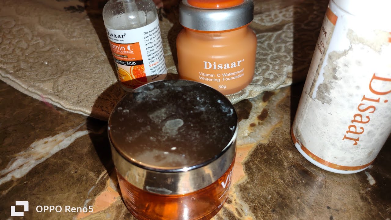 مجموعة ديزارDissarبفيتامين سي وتجربتي معاها - YouTube