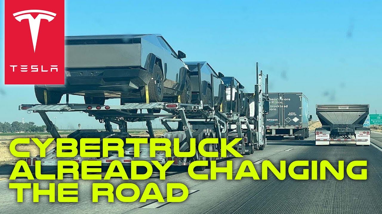Tesla Cybertruck already changing the road beguiles CHP Buttonwillow ...