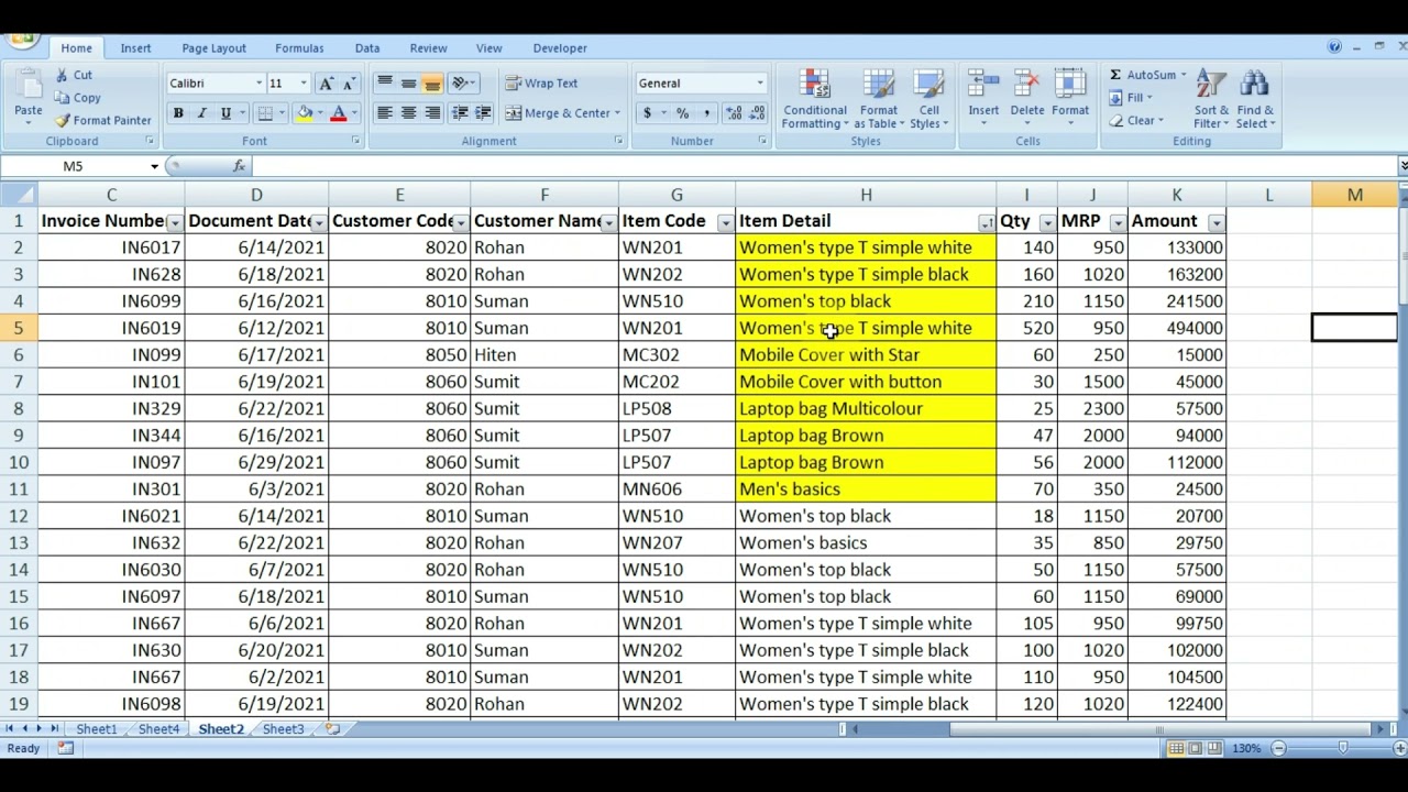 How To Use Filter In Excel Learn Filter In 5 Minutes YouTube How To Use Filter In Excel Learn Filter In 5 Minutes YouTube