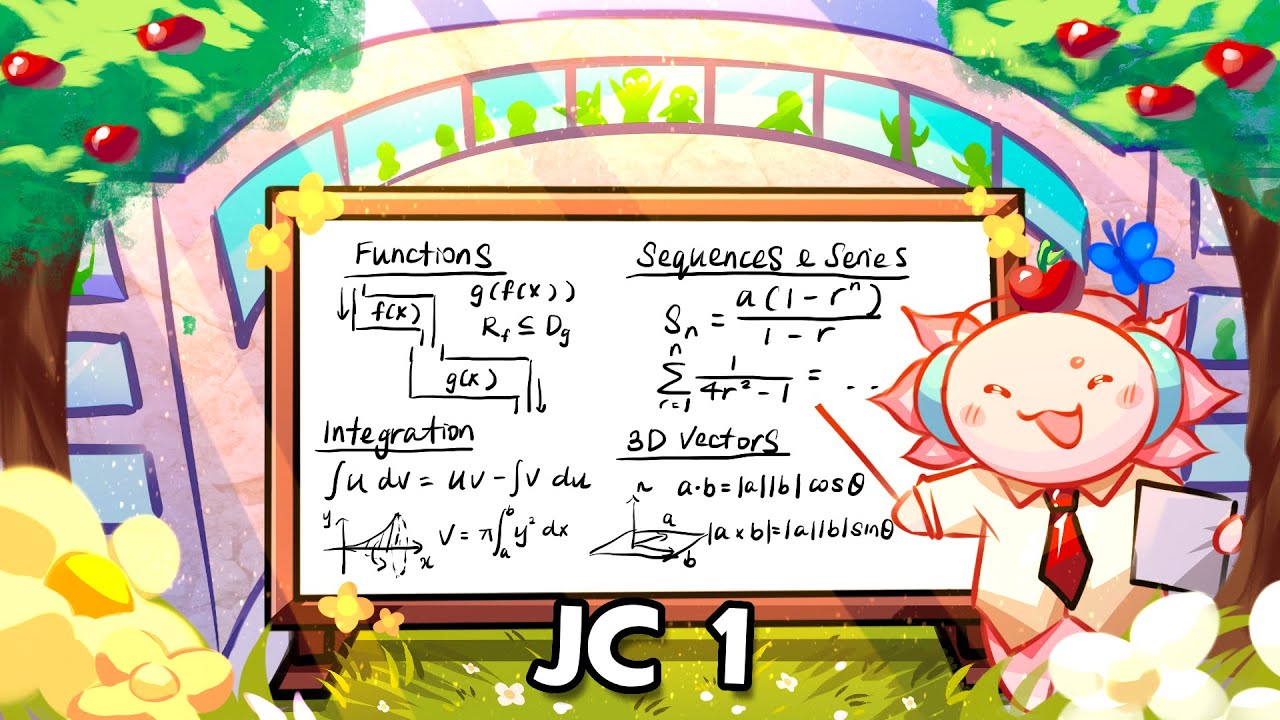 BEGINNER'S GUIDE to A Level H2 Math – ALL JC 1 TOPICS - YouTube
