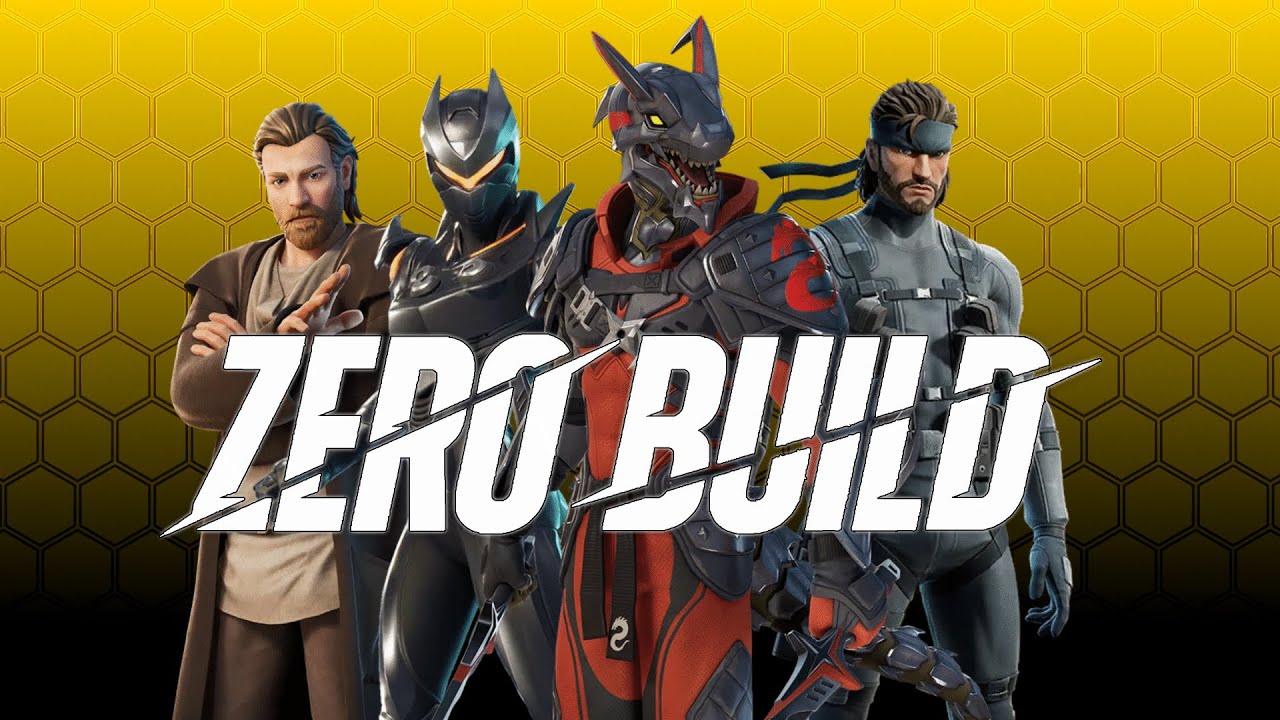 ZERO BUILD Fortnite Chapter 5 as Drakon Steel Hybrid - YouTube