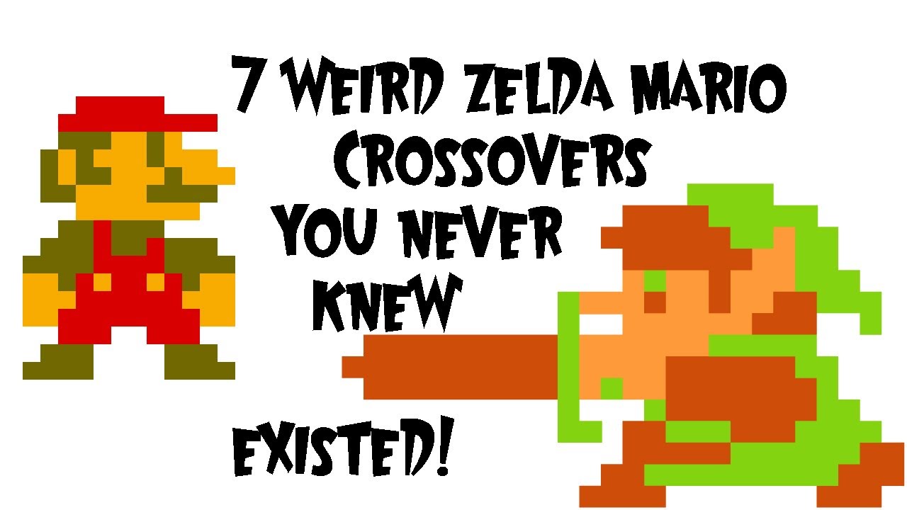 7 weird Zelda Mario crossovers you never knew existed - YouTube
