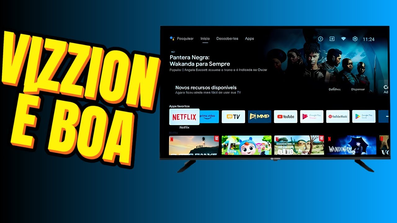 TV VIZZION é boa Smart TV 50 4k DLED Vizzion BR50GUA - YouTube