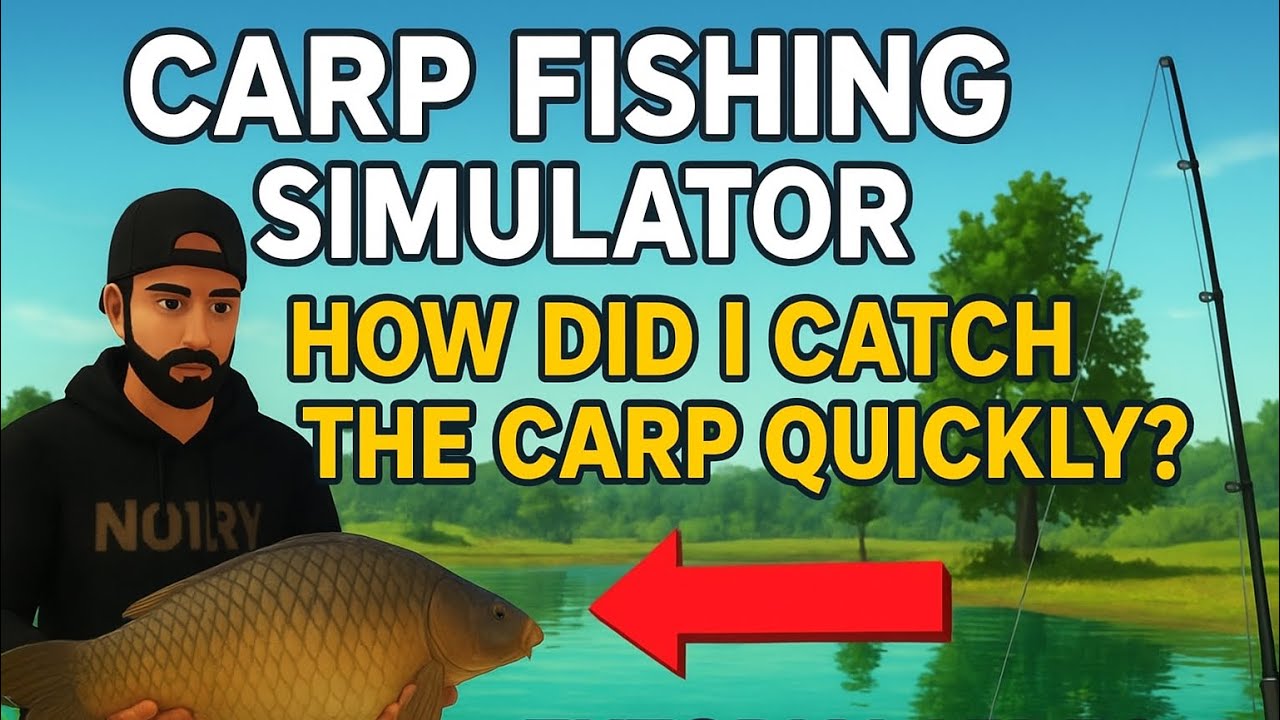 Carp Fishing Simulator - “How did I catch the carp quickly?” (Tutorial ...