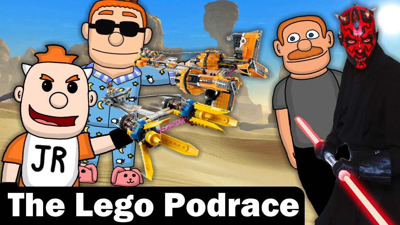 SML Movie: The Lego Podrace! Animation - YouTube