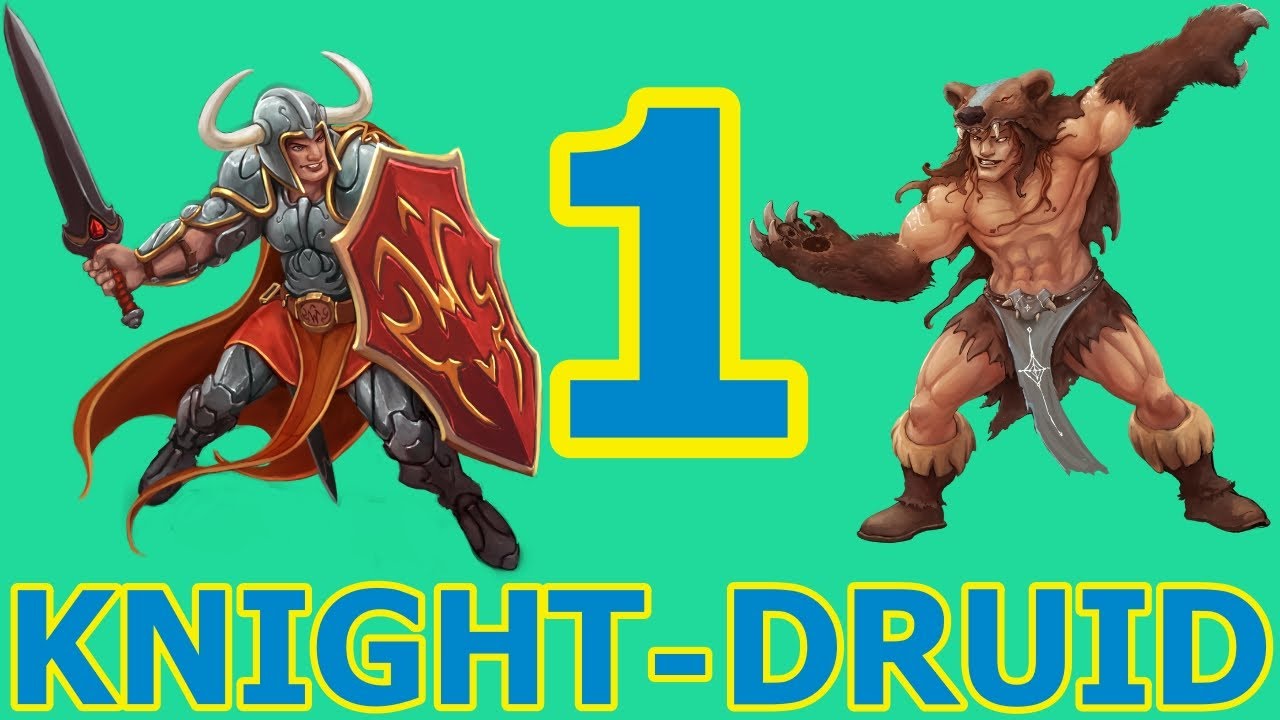 Comenzamos la mejor dupla: Knight y Druid | TIBIA 1️⃣ - YouTube