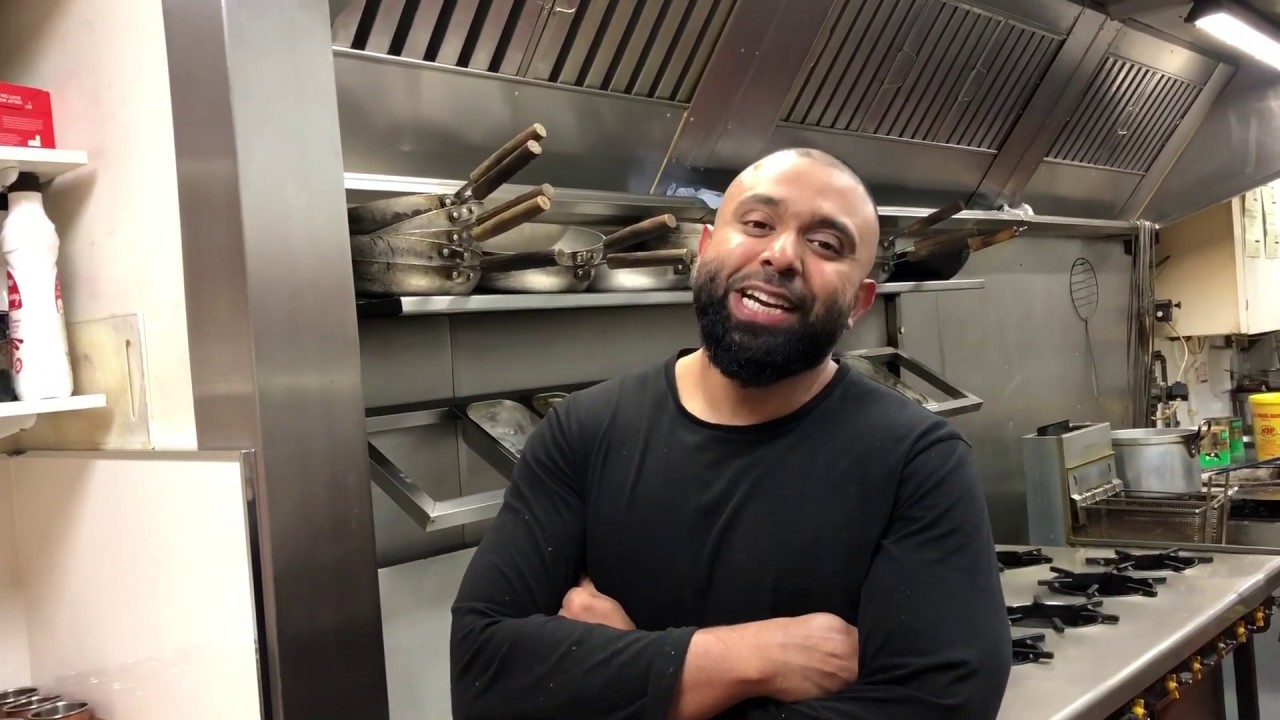 Big Fat Staff Meal!!! Grilled Chicken, Spicy Vegetable Rice, Spicy ...