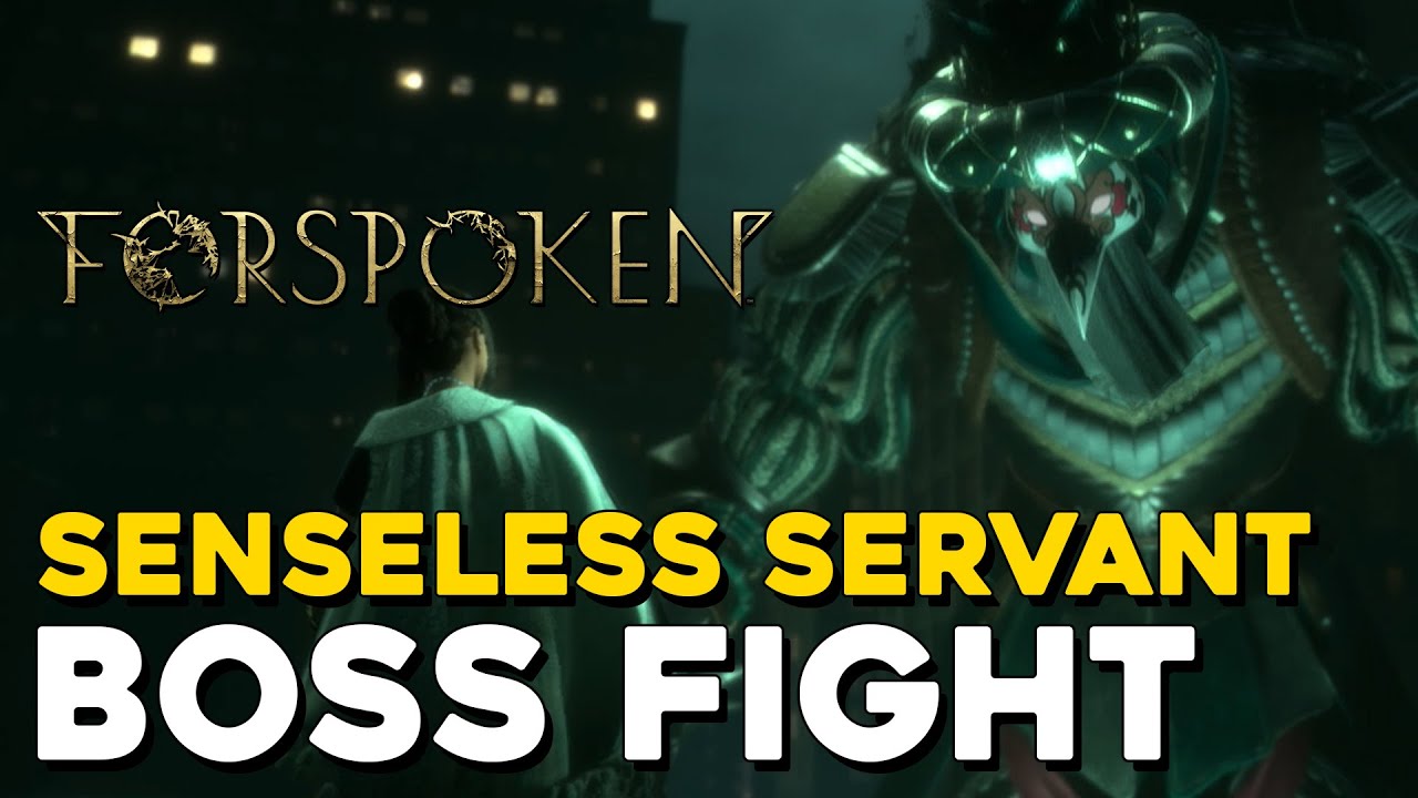 Forspoken Senseless Servant Boss Fight - YouTube