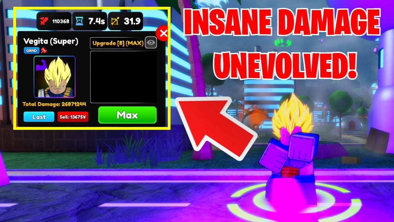 VEGITA (SUPER) IS AMAZING UNEVOLVED! | ANIME ADVENTURES - YouTube