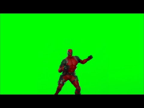 Green Screen Deadpool #02 ★ Chroma Key ★ Stock Video Footage ★ Effects ...