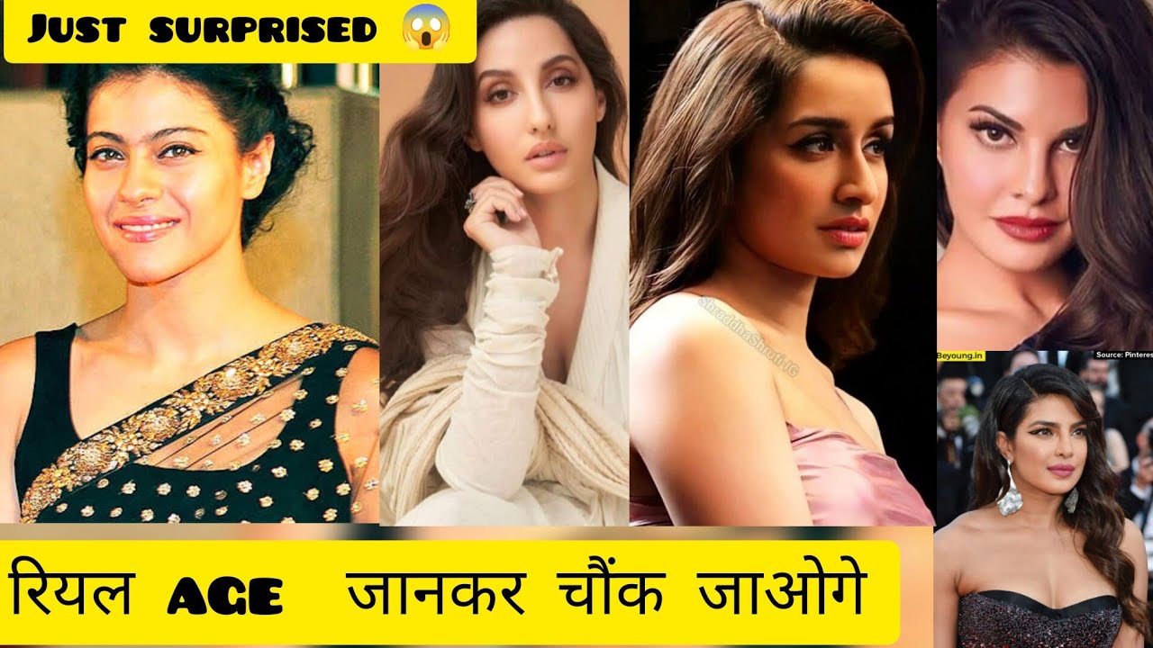 Bollywood Stars Real AGE in 2023. All Famous New & Model Actress AGE ...
