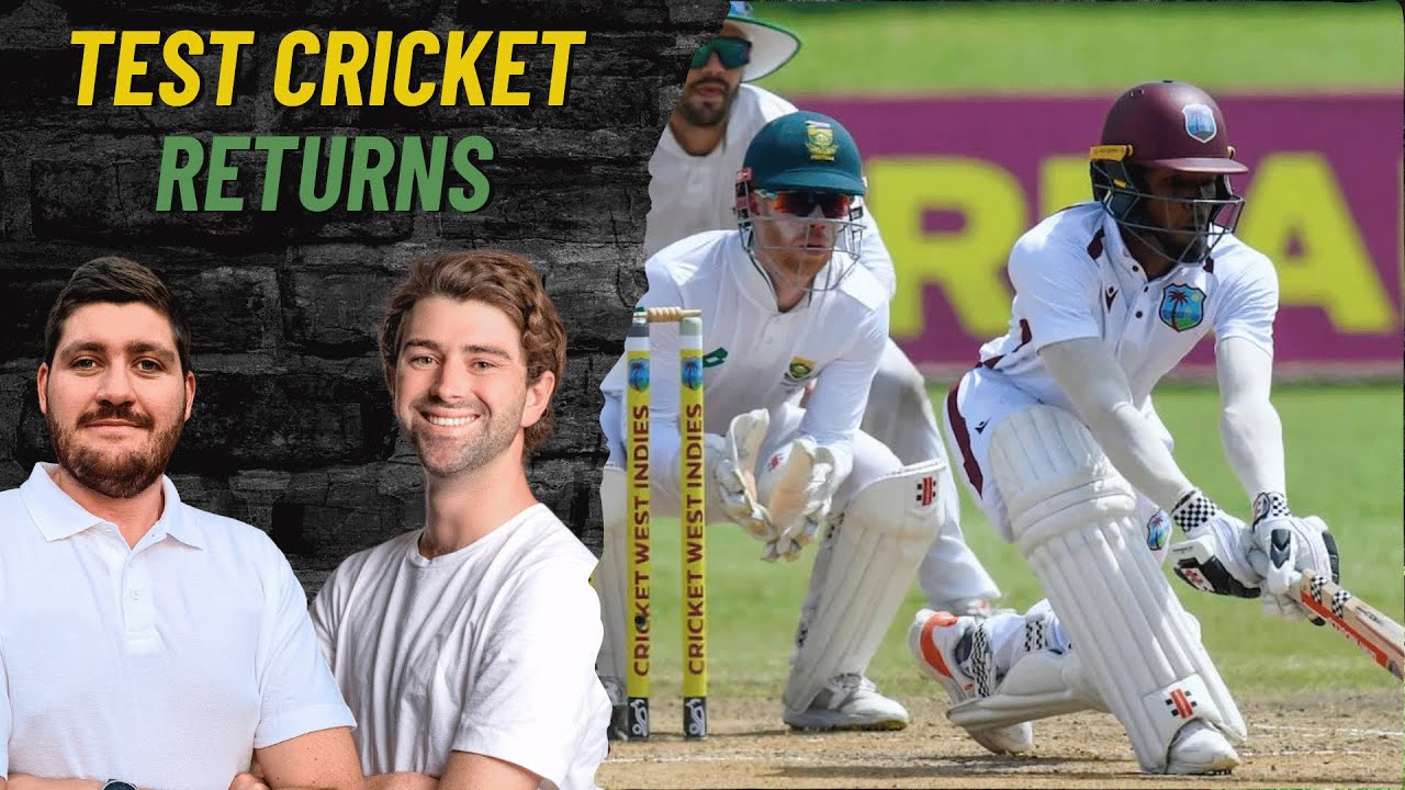 Test cricket returns - YouTube