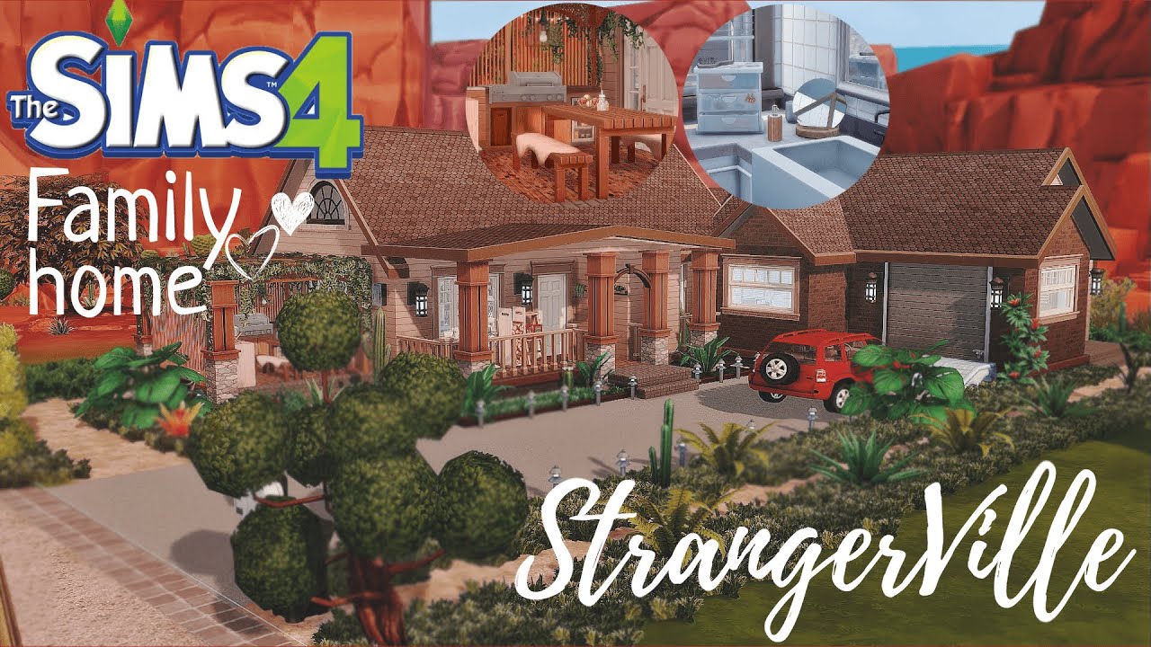 The Sims 4 | FAMILY HOME | StrangerVille - YouTube