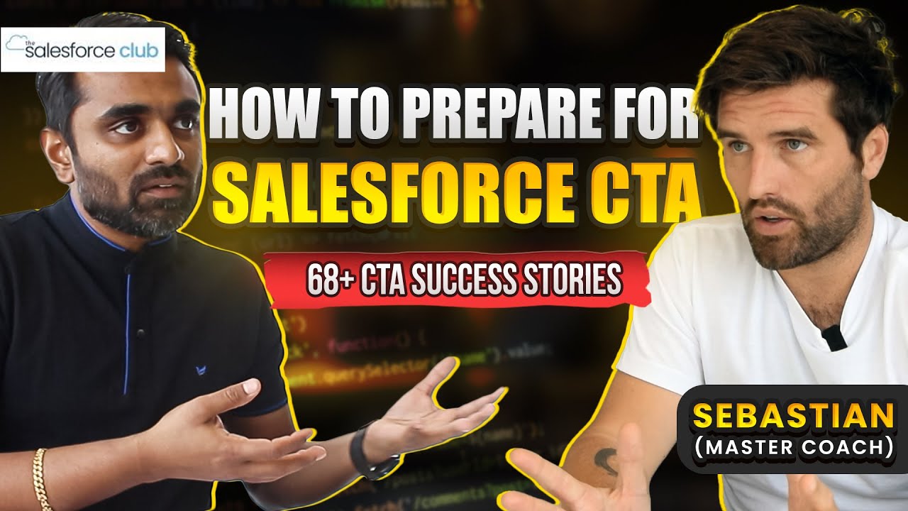 Becoming a CTA: Insider Tips from Salesforce Expert | ft. Sebastian ...