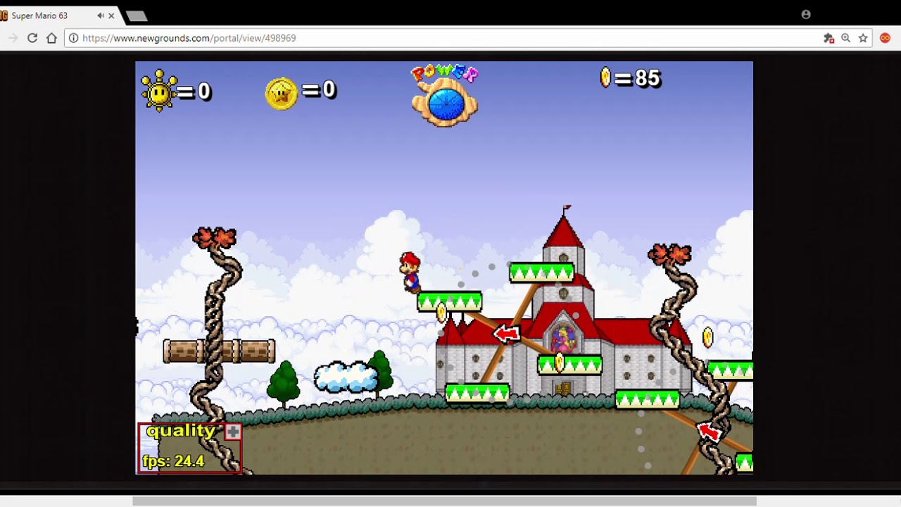Super Mario 63 Google Chrome 25 10 2017 17 34 54 - YouTube