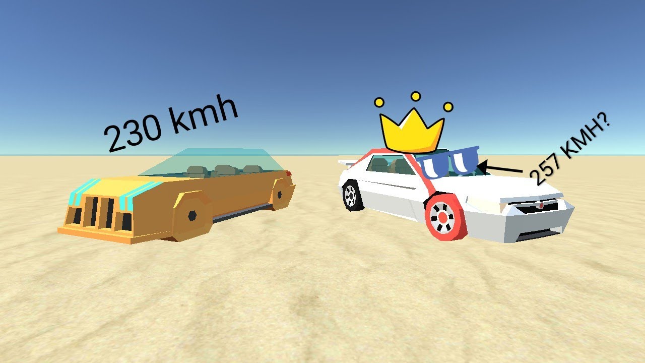 Top 2 Fastest Car In Simple sandbox 2 - YouTube