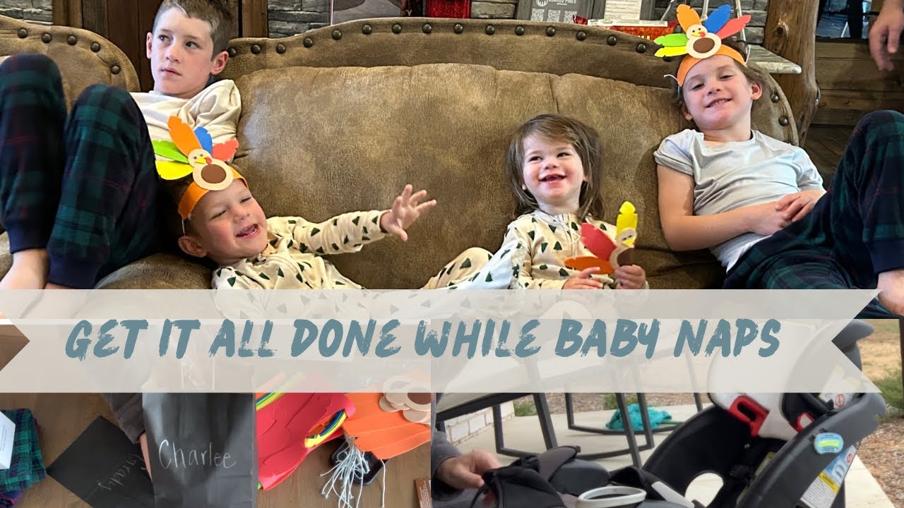 Get it all done while baby naps // family of 6 - YouTube