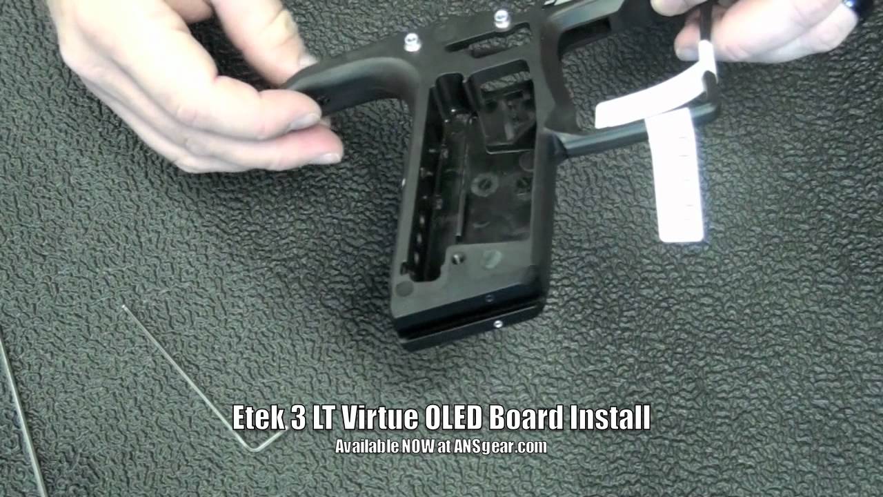 Etek 3 LT Virtue OLED Board Install - YouTube
