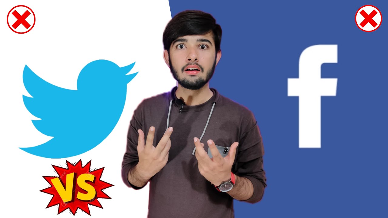 Twitter vs facebook | facebook vs twitter | which is better facebook or twitter | tech lecturer ...