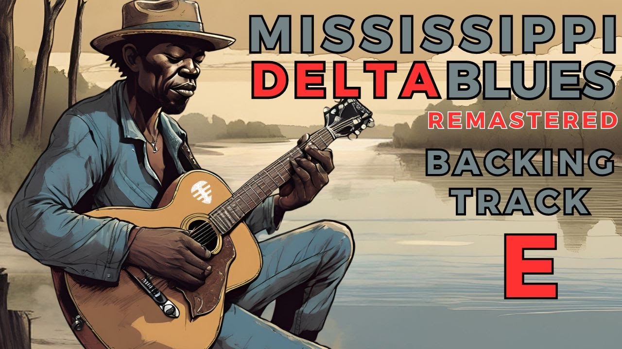 [REMASTERED] MISSISSIPPI DELTA BLUES backing track in E - BPM 71 - YouTube