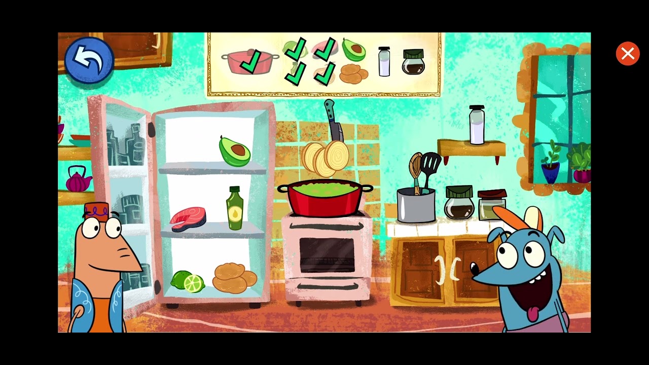 PBS Kids Games: Let’s Go Luna: Chef Leo’s Creative Kitchen - YouTube