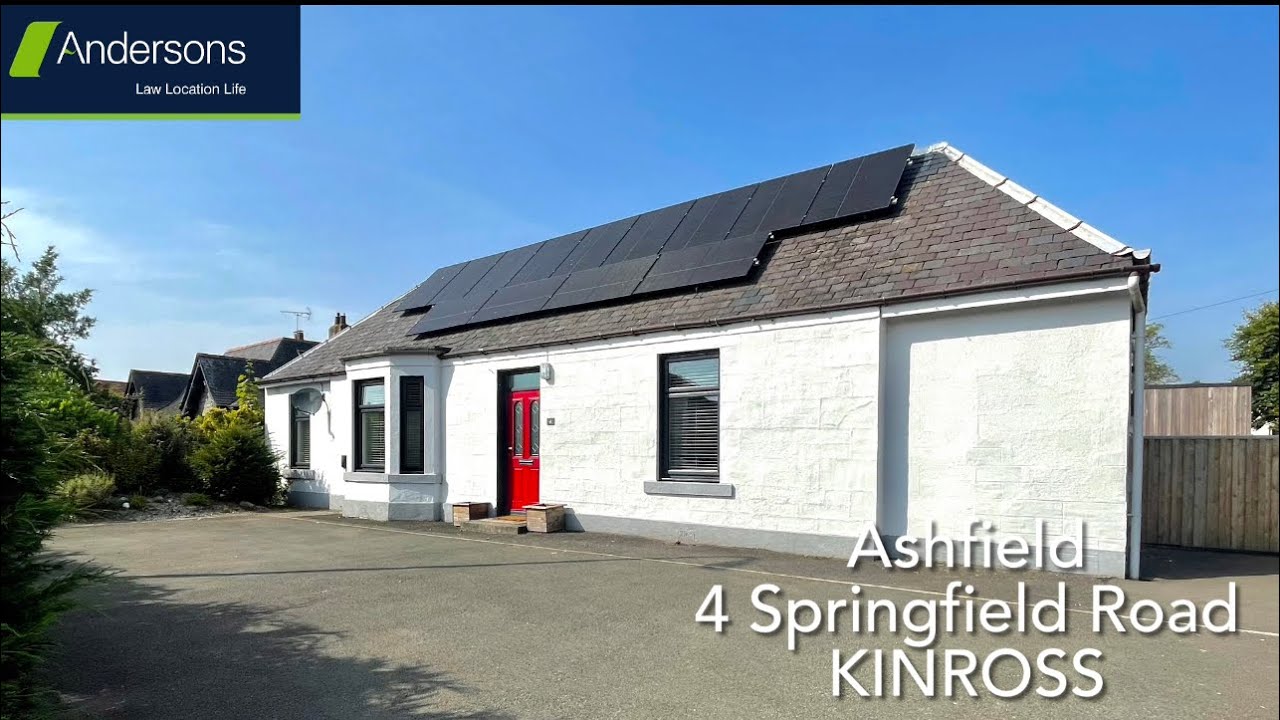 Ashfield, 4 Springfield Road, Kinross - YouTube
