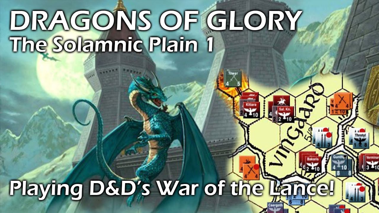 Dragons of Glory 1 | DL11 | The Solamnic Plain 1 | Dragonlance War Game ...