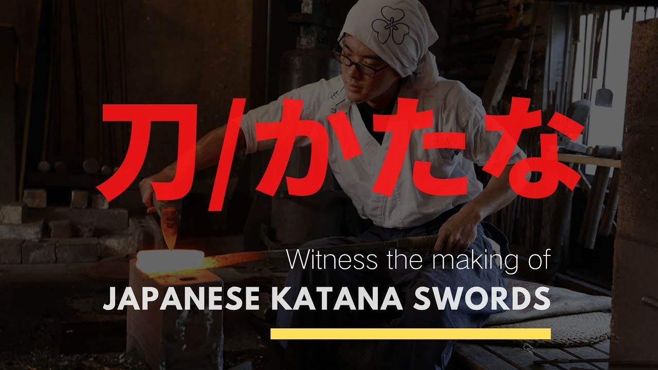 WITNESS THE MAKING OF JAPANESE KATANA SWORDS - YouTube