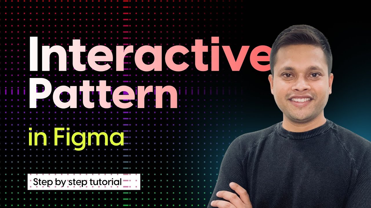 Design Interactive pattern in #figma | Advance visual design - YouTube