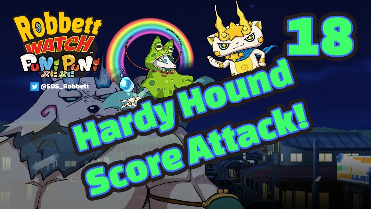 Yo-kai Watch Puni Puni #18: Hardy Hound Score Attack! Kirakoma! Rainy ...