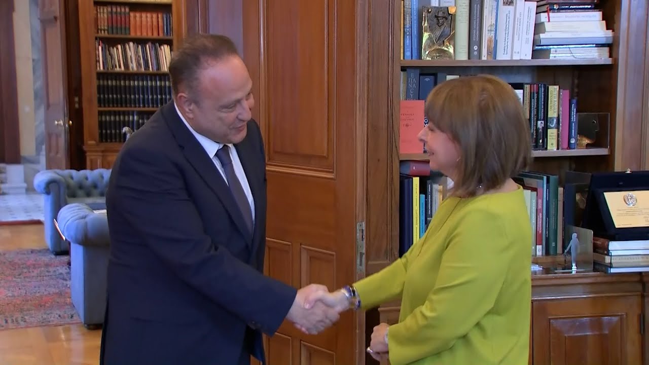 Συνάντηση της Προέδρου της Δημοκρατίας με τον νέο Δήμαρχο Θεσσαλονίκης ...