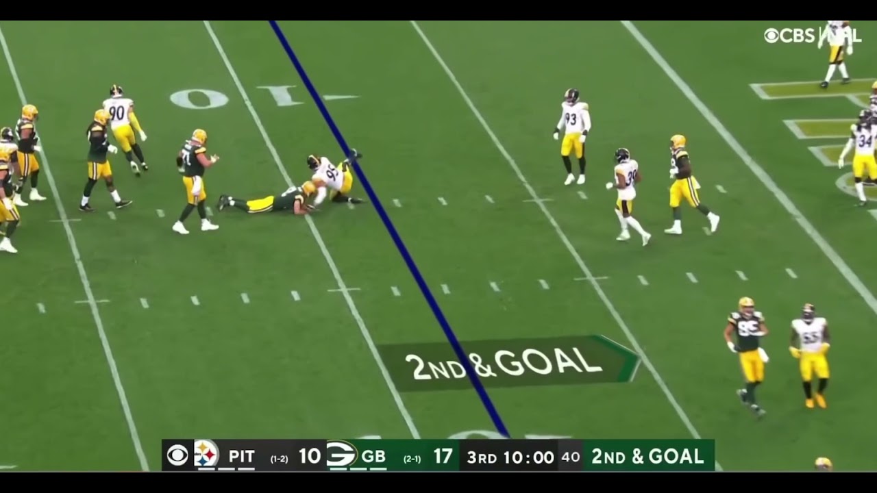 We picked up the flag for Tripping even though T.J. Watt clearly trips ...